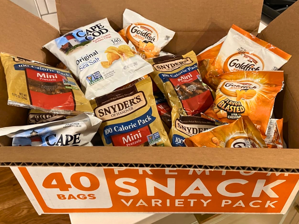 Premium Snack Variety Pack 40-Count Just $16.64 Shipped on Amazon ...