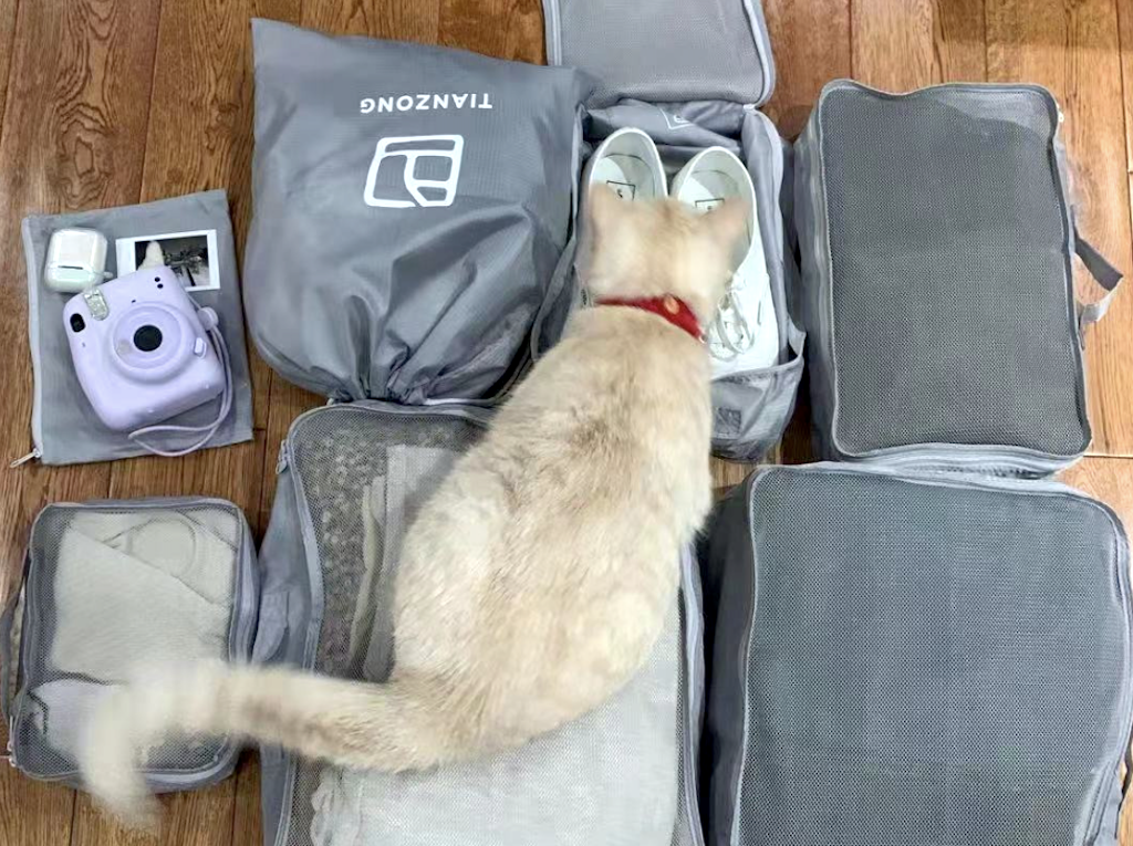 Packing Cubes & Travel Bags 7-Piece Set Only $11 on Amazon (Reg. $25 ...