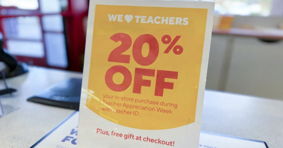 Best Teacher Appreciation Week Freebies, Offers, & Deals