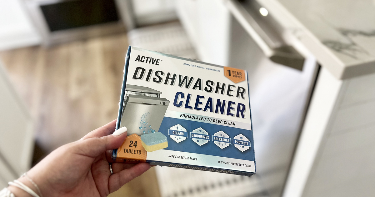 Active Dishwasher Cleaner 1-Year Supply Just $11.57 Shipped for Prime ...