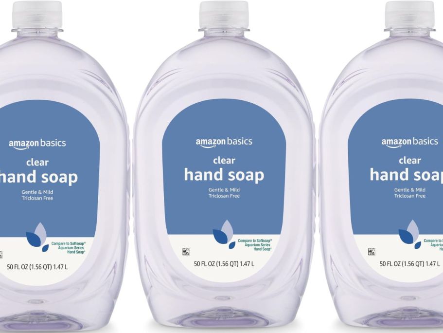 Amazon Basics Hand Soap 50oz Refill Only $3.38 Shipped | Hip2Save