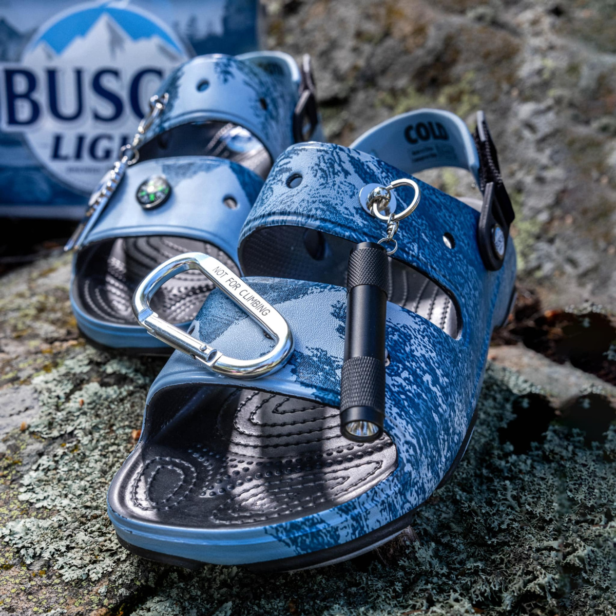 NEW Busch Light Crocs Come With A Built-In Bottle Opener | Hip2Save