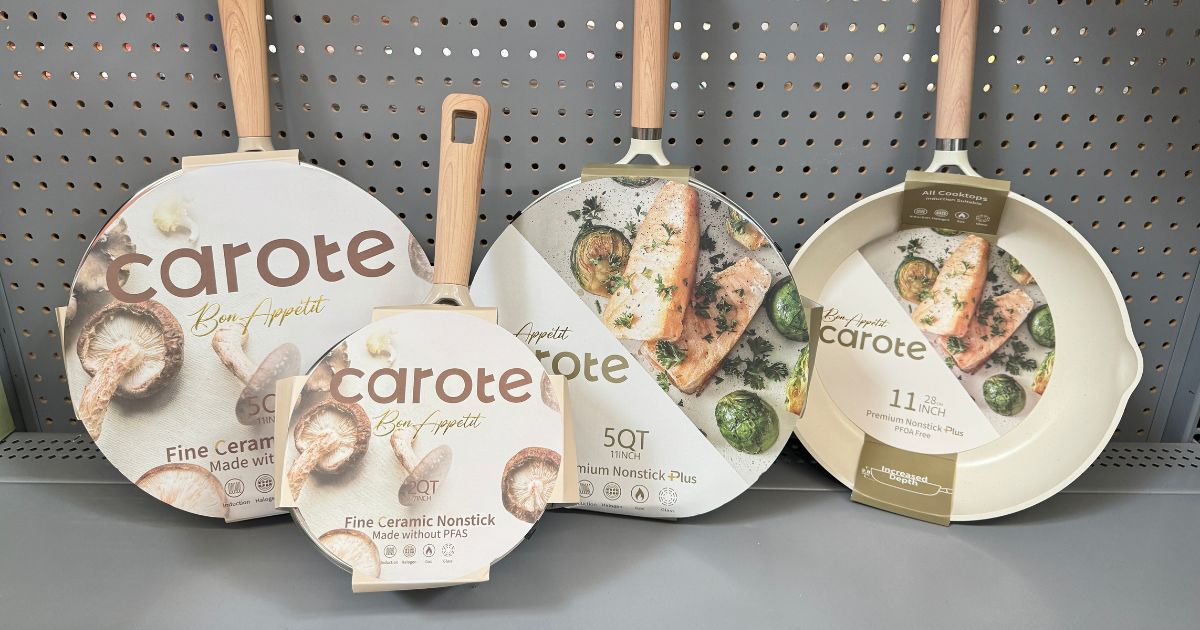 Carote Cookware 17-Piece Set Just $59.99 Shipped on Amazon (Reg. $150 ...