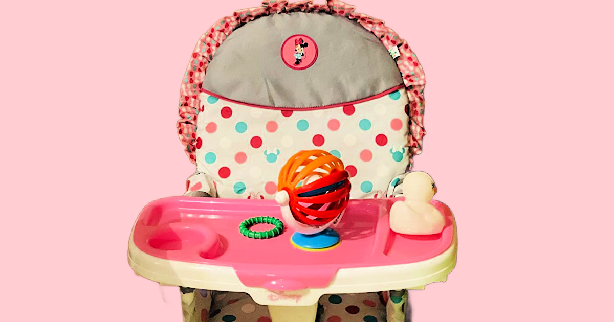 Minnie Mouse Folding High Chair Only $47.99 Shipped on Amazon | Hip2Save