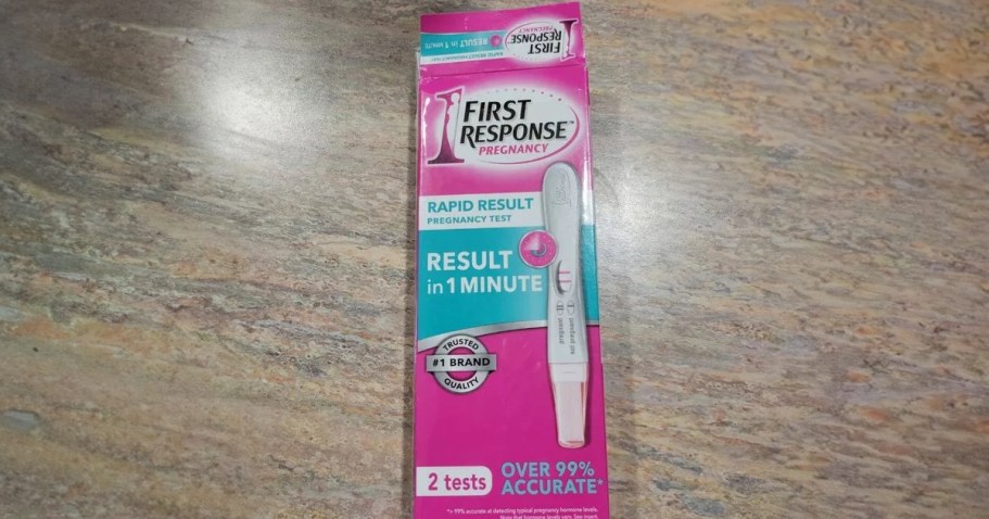 First Response Rapid Result Pregnancy Test 2-Pack Only $2.59 Shipped on ...