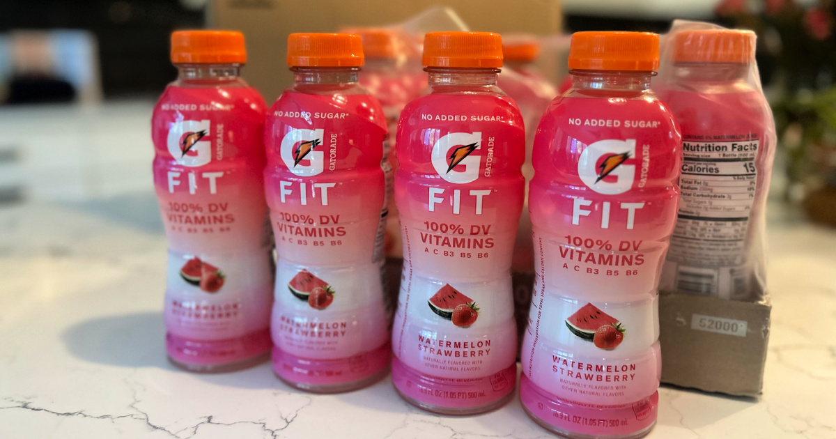 Gatorade Fit 12-Pack Only $11.91 Shipped on Amazon (Just 99¢ Each ...