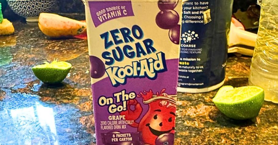 Kool-Aid Zero Sugar On-The-Go Drink Mix ONLY $1.23 Shipped on Amazon ...