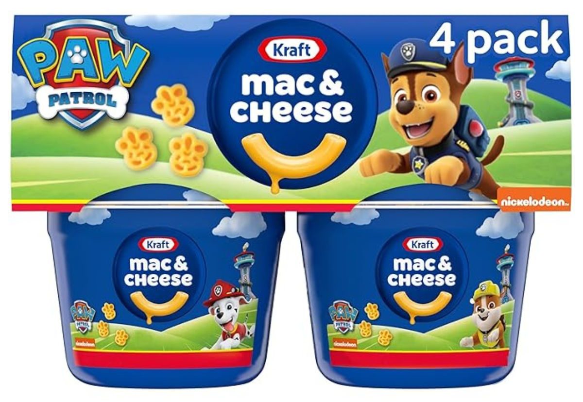 Kraft Paw Patrol Mac & Cheese 4-Pack Only $3.41 Shipped on Amazon (Just 85¢ Each) | Hip2Save