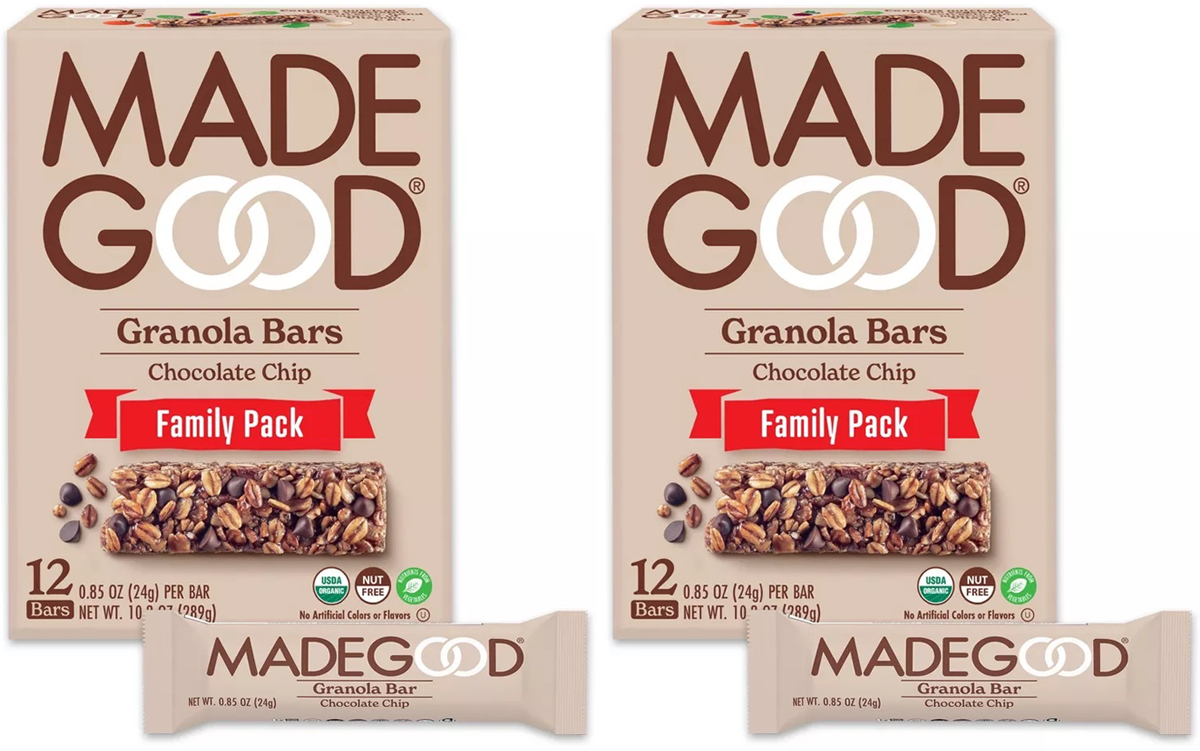 MadeGood Nut-Free Granola Bars 24-Count Just $7 at Target | ONLY 29 ...