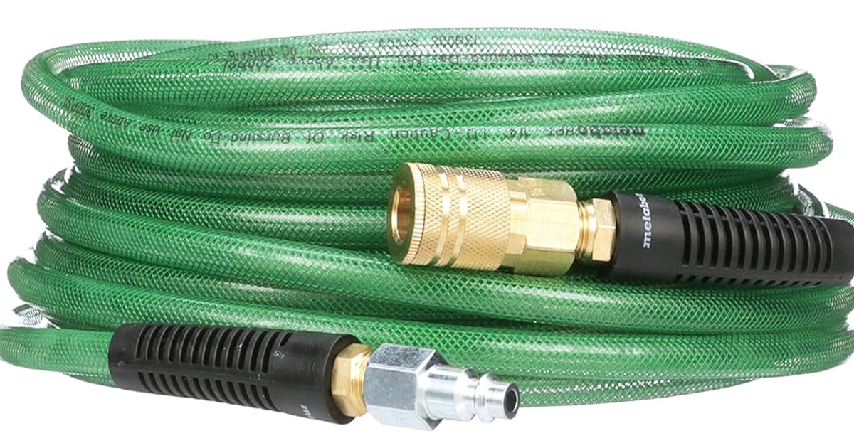 Professional Grade 50' Air Compressor Hose Only $12.98 on Lowes.com ...