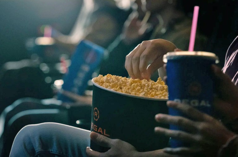 2 Regal Cinemas Movie Tickets And Popcorn Only 19 Reg 48 Easy