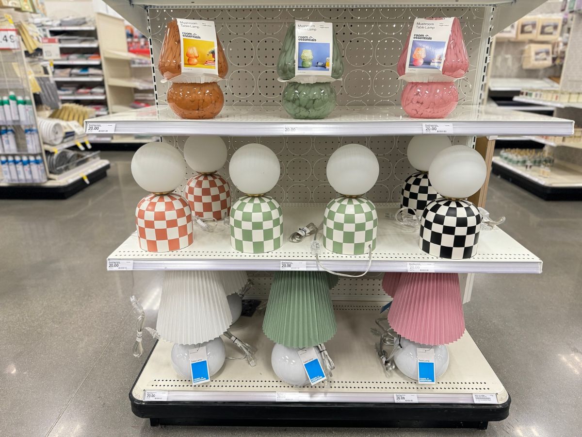 Target Has the Trendiest Table Lamps for $20 or LESS! | Hip2Save
