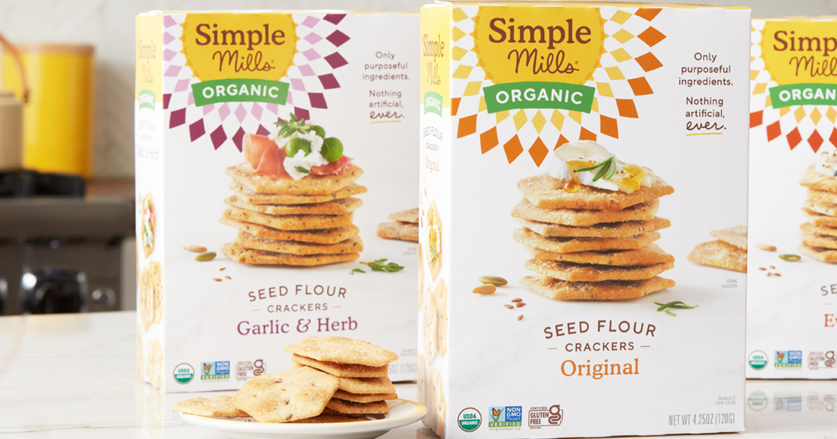 Simple Mills Organic Crackers Only $2.57 Shipped on Amazon (Gluten-Free ...