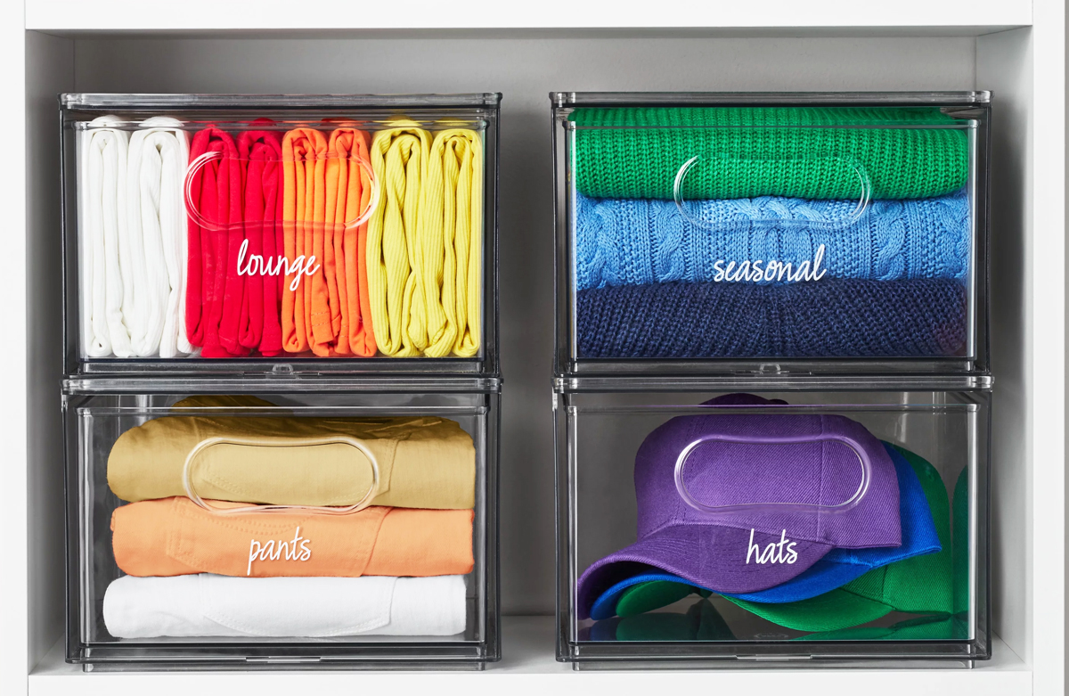 The Home Edit Storage Bins & Organizers on Sale at Walmart