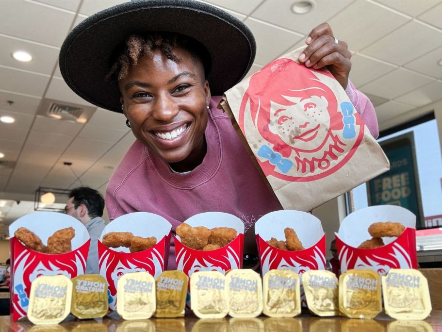 Wendy's Chicken Nugget Bucket Feeds Entire Family (Includes 50 Nuggets ...