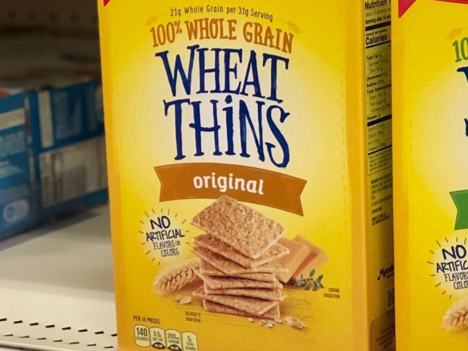 Wheat Thins Party Size Box Only $2 Shipped on Amazon (They're $6 at ...