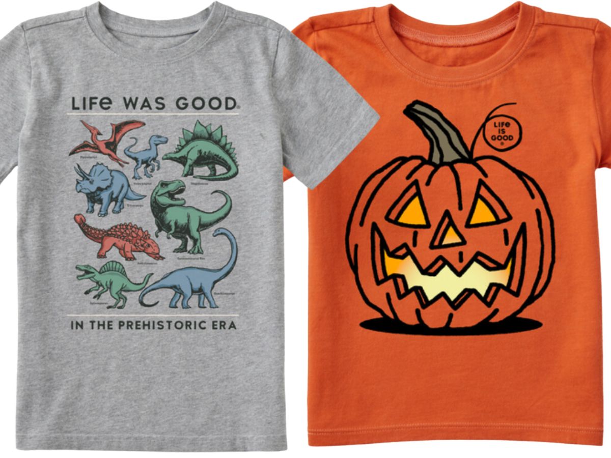 THREE Life is Good Kids Tees Only $13.33 Each Shipped | Perfect for ...
