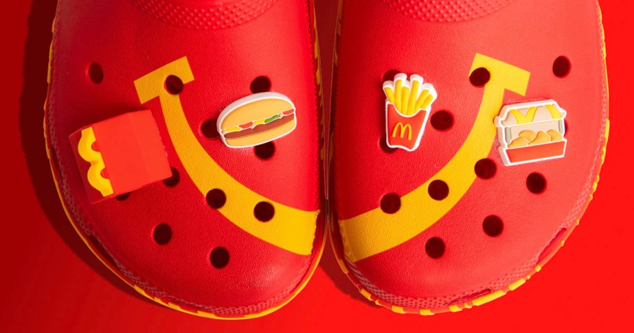 NEW McDonald's x Crocs Happy Meal Clogs Available Now! | Hip2Save