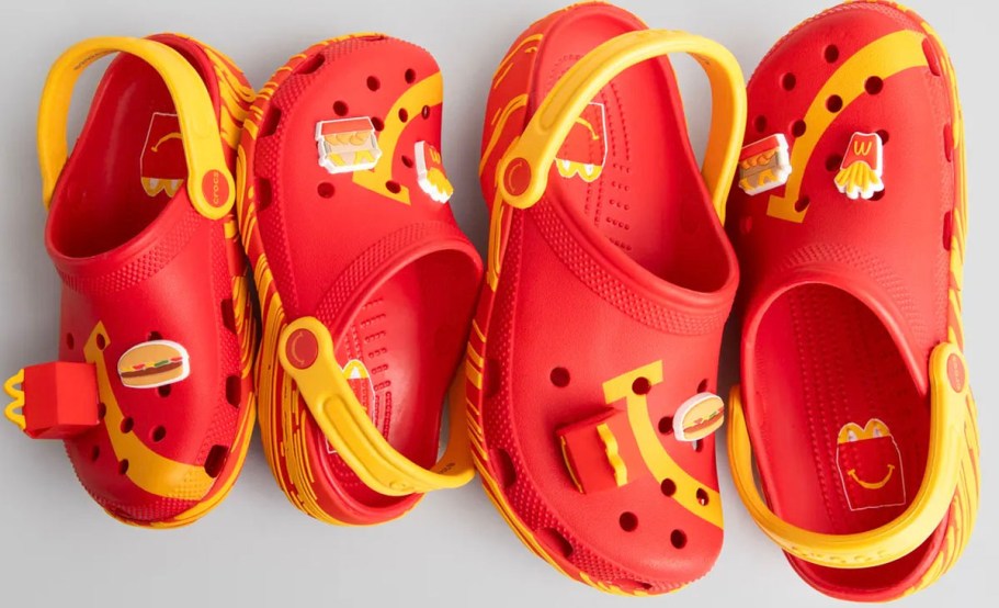 NEW McDonald's x Crocs Happy Meal Clogs Available Now! | Hip2Save