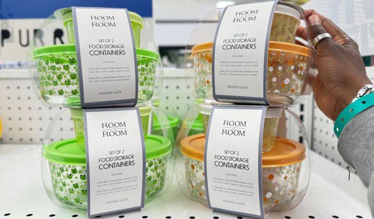Five Below Glass Food Storage Sets Only $5.55 | Includes 2 Bowls with ...