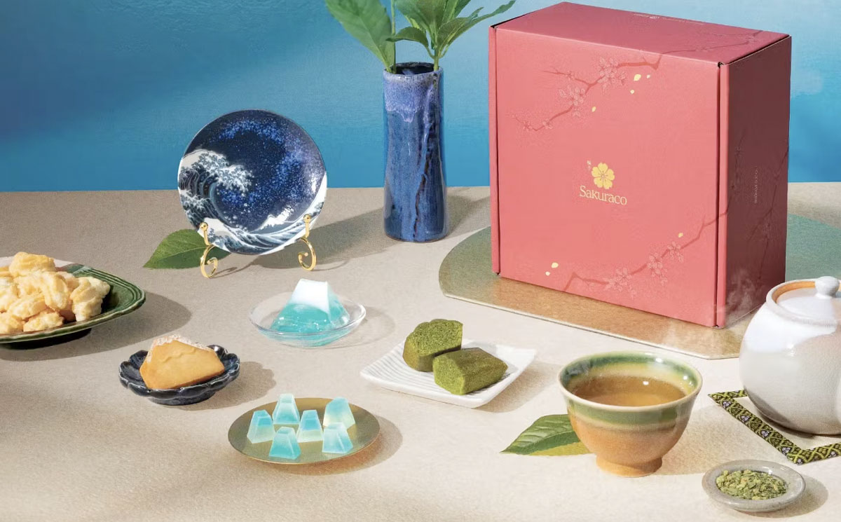 $5 Off Sakuraco Box Filled w/ 20 Authentic Japanese Snacks, Home Goods ...