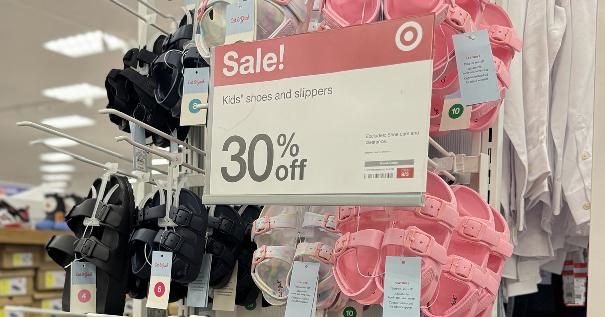 Target Kids Shoes on Sale - Including NEW Styles | Sandals ONLY $7 ...