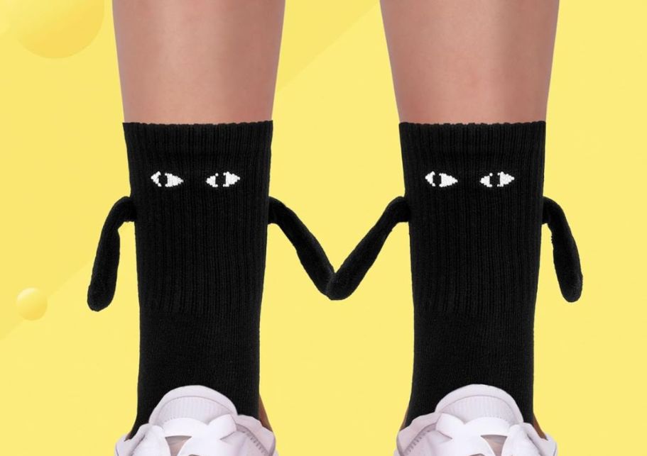 How Funny Are These Hand-Holding Socks?! They're Only $4.99 on Amazon ...