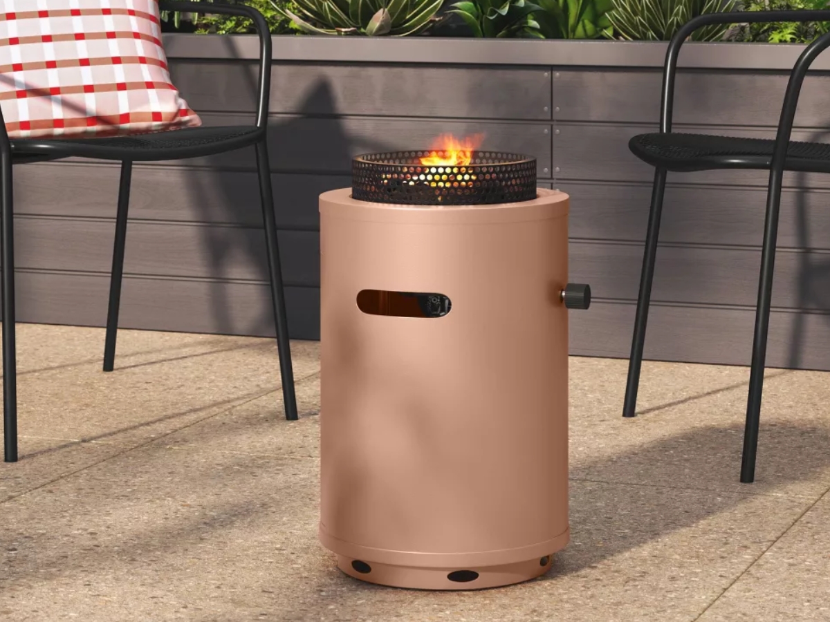Score 40% Off Target Fire Pits | Round Column Style Only $45 Shipped ...
