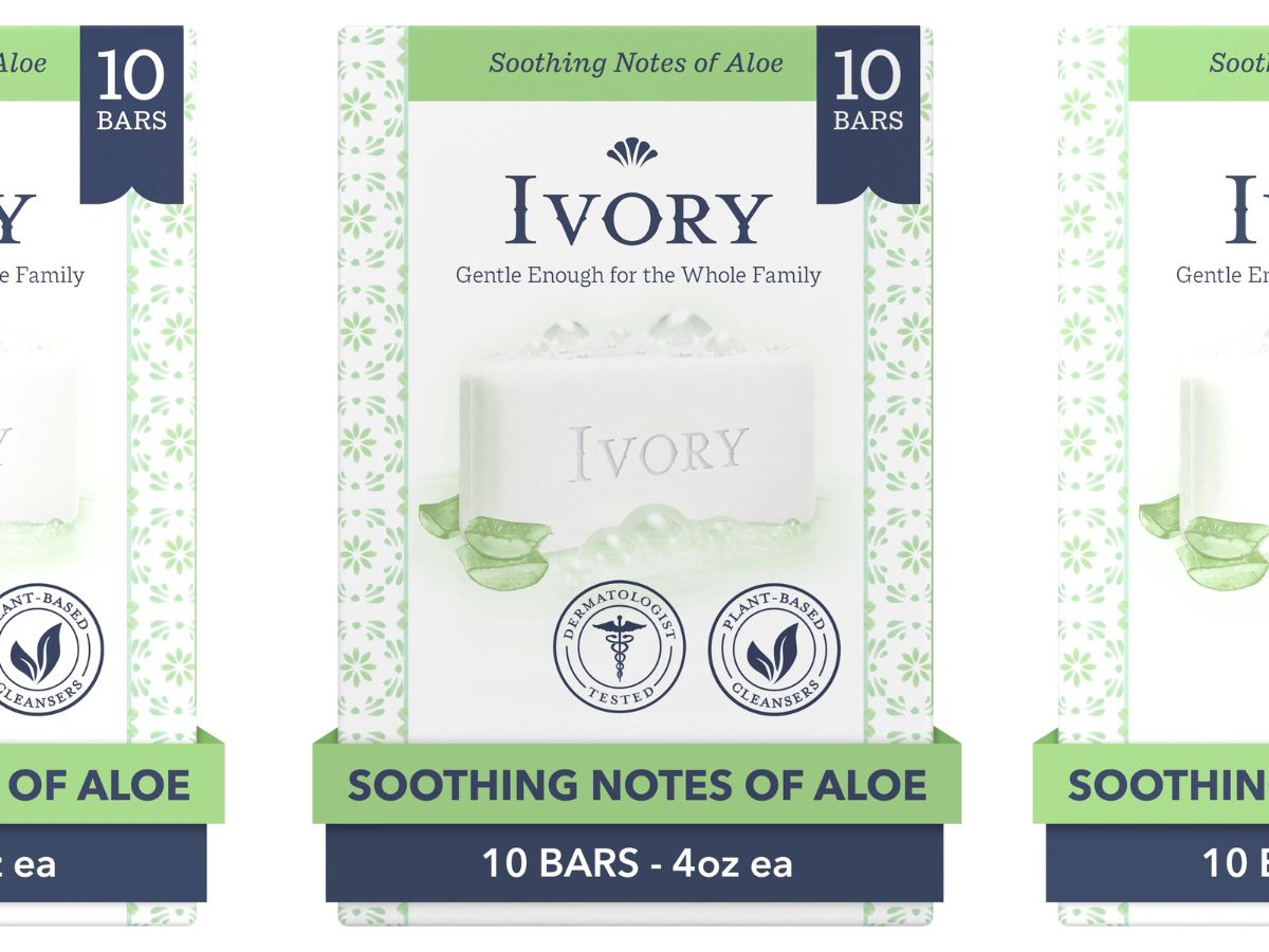 Ivory Bar Soap Original Scent 10-Count Only $4.47 on Walmart.com (Reg ...