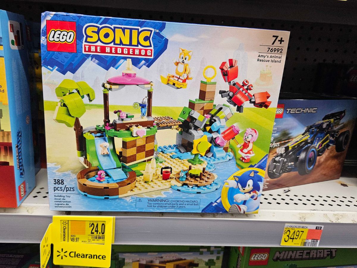 Up to 50% Off Walmart LEGO Sets + Get Walmart Cash