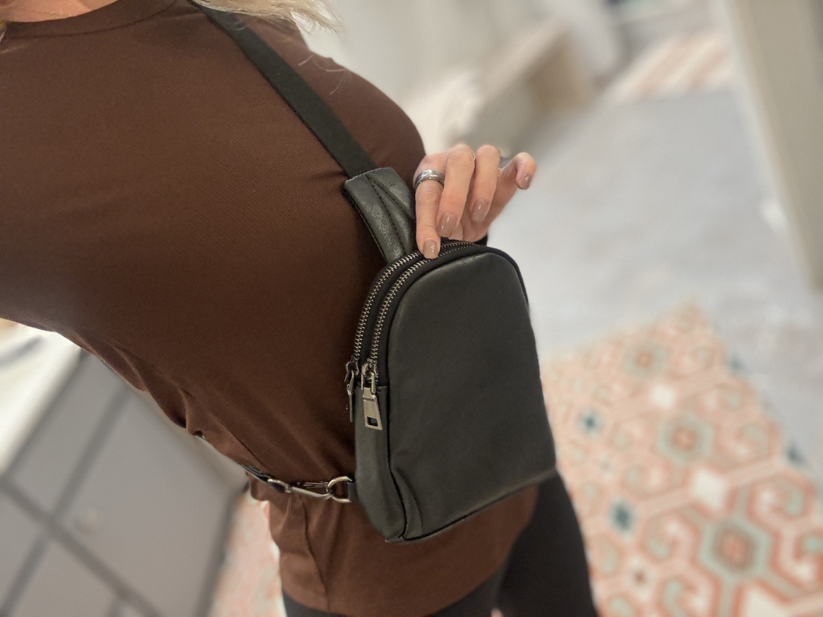 Walmart Sling Crossbody Bag Only $12.97 (Collin Loves Hers!) | Hip2Save