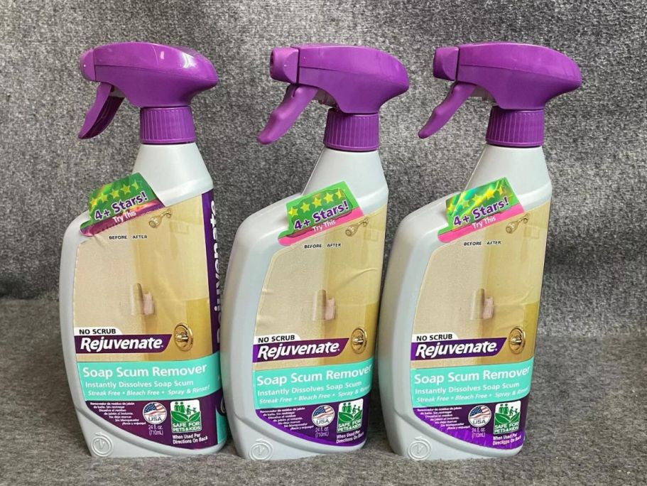Rejuvenate No Scrub Soap Scum Remover Spray Only $5.57 on Amazon ...