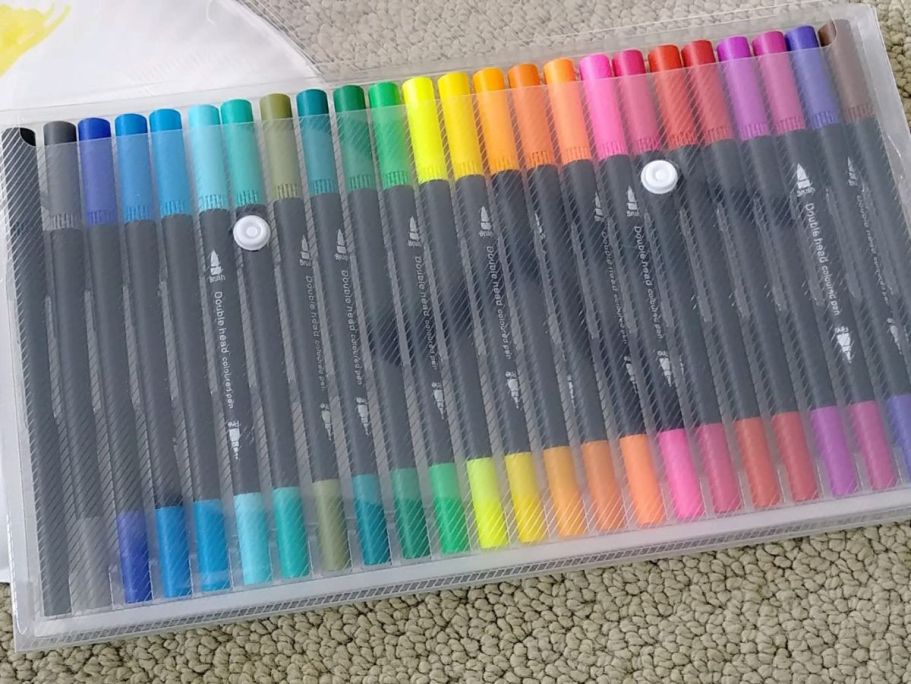 Dual Tip Acrylic Paint Pens 24-Pack Only $7.73 Shipped for Amazon Prime ...