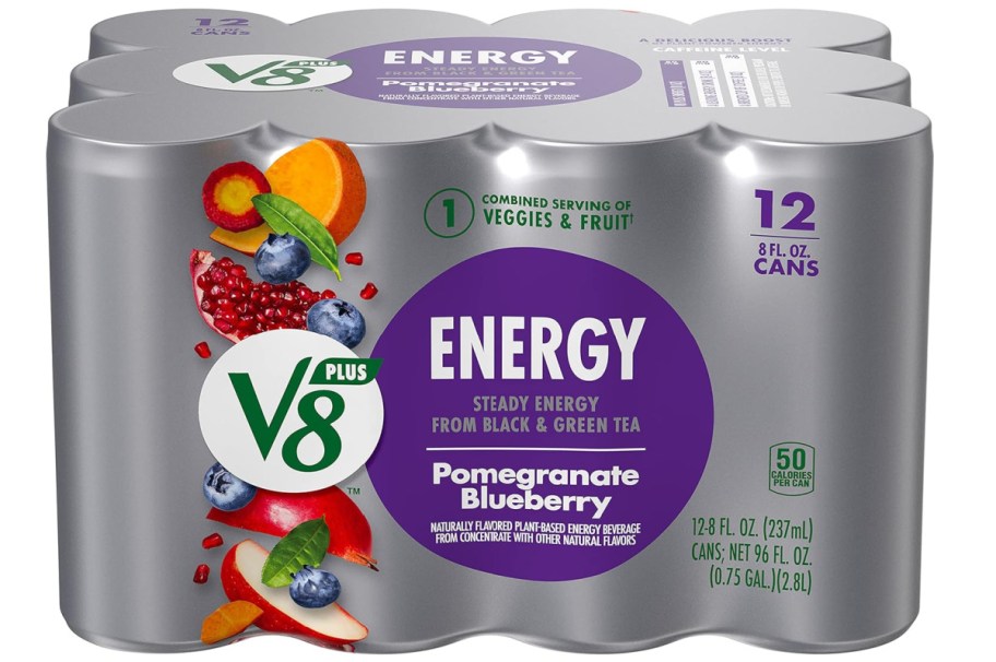 V8 +ENERGY Juice Drinks 12-Packs from $6 Shipped on Amazon | Hip2Save