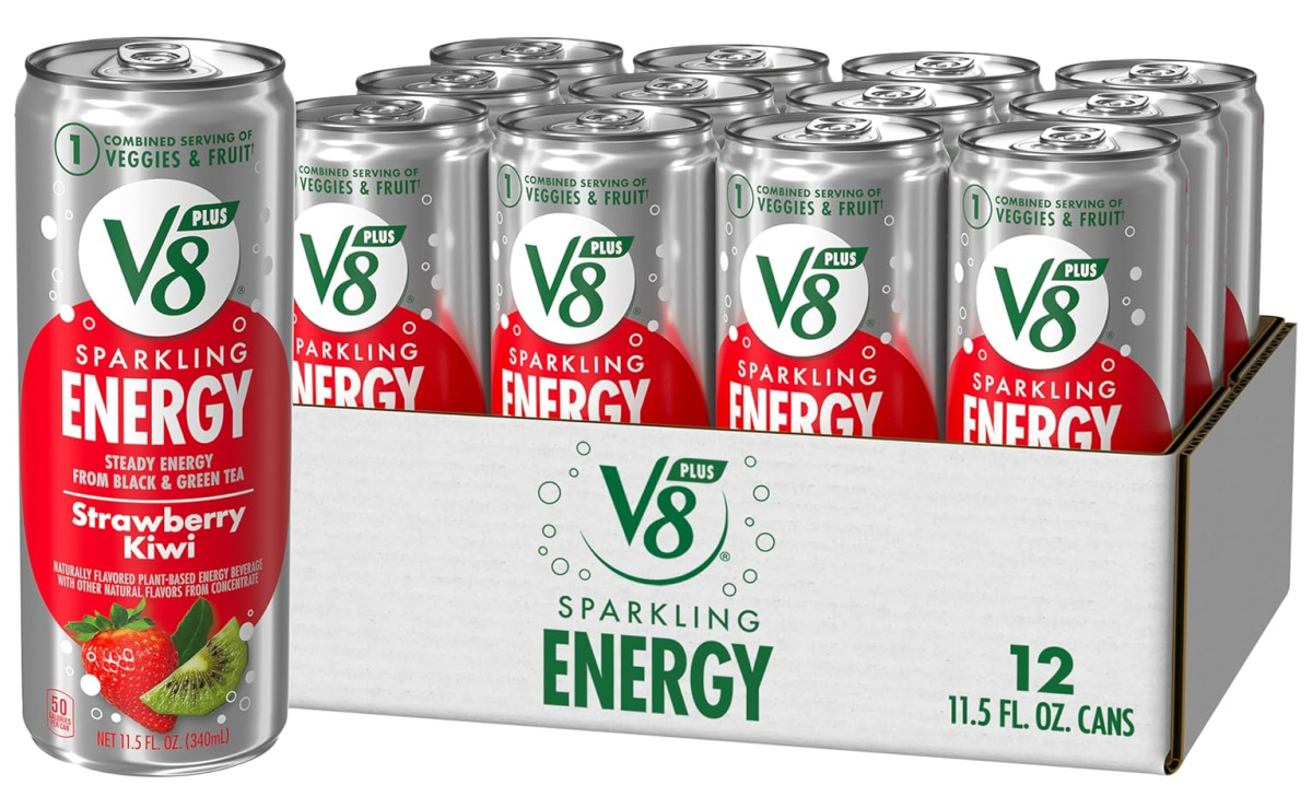 V8 +ENERGY Juice Drinks 12-Packs from $6 Shipped on Amazon | Hip2Save