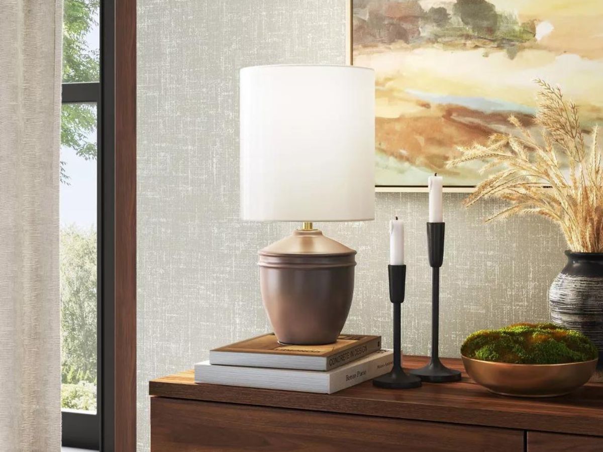 Threshold Faux Marble Mini Table Lamp Just $8.50 on Target.com (Reg ...