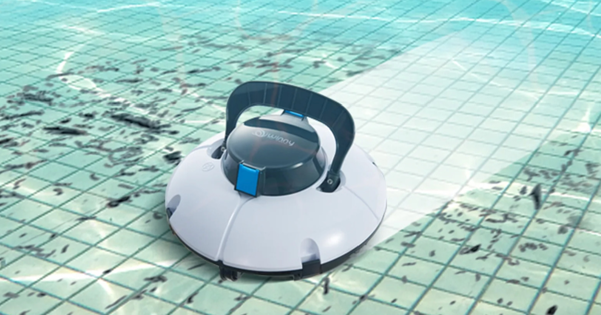 Cordless Robotic Pool Cleaner Just $98.99 Shipped on Walmart.com ...
