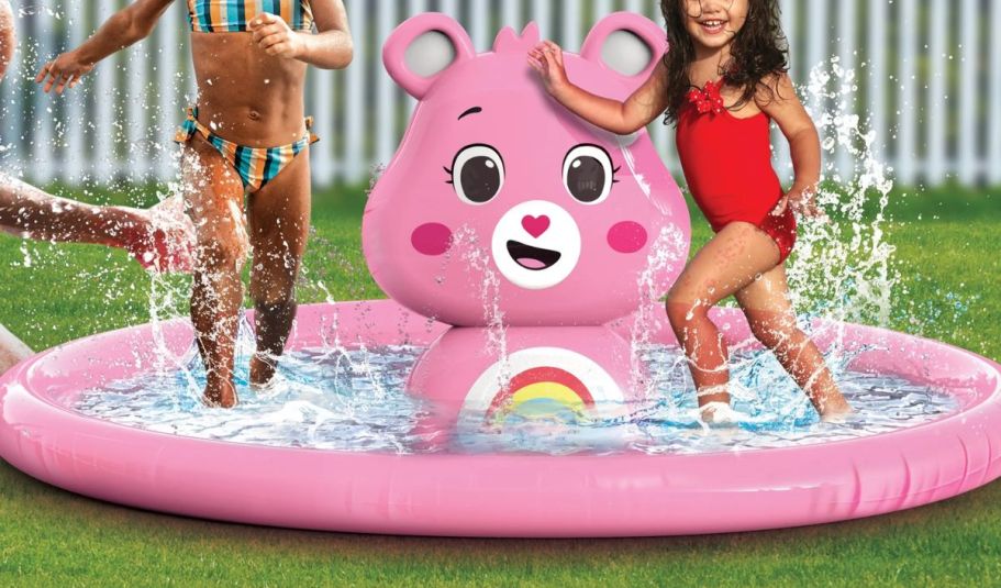 Care Bears Inflatable Splash Pad with Sprinkler Just $7 on Walmart.com (Reg. $17) | Hip2Save