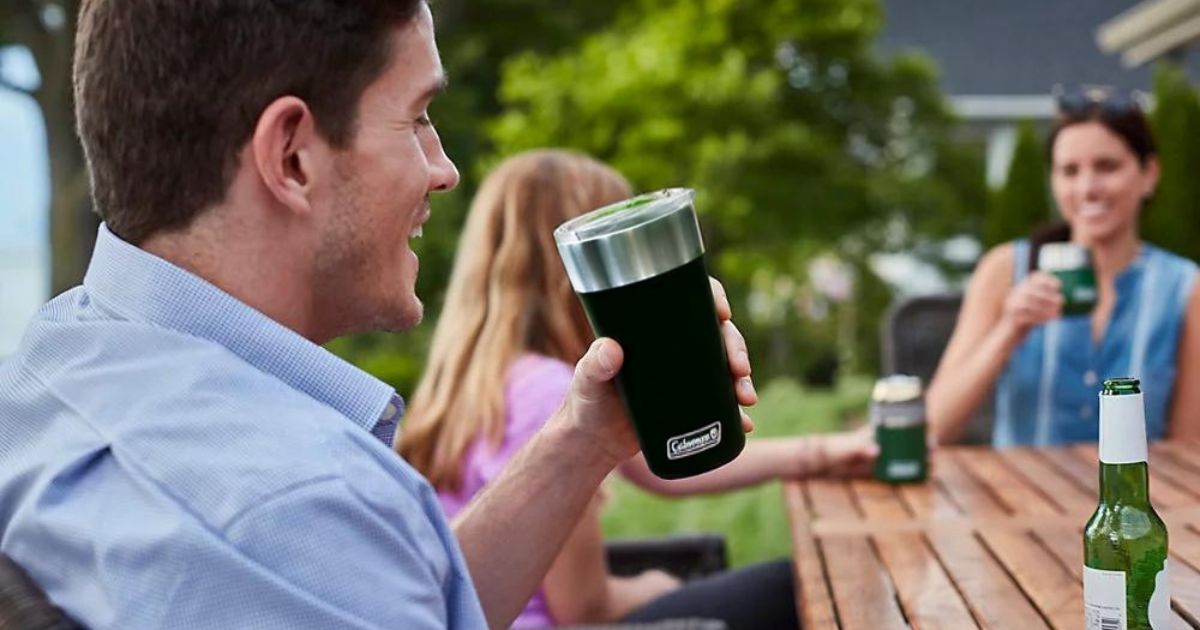 Coleman Brew Vacuum-Insulated Tumbler Just $11.99 on Amazon (Reg. $24 ...