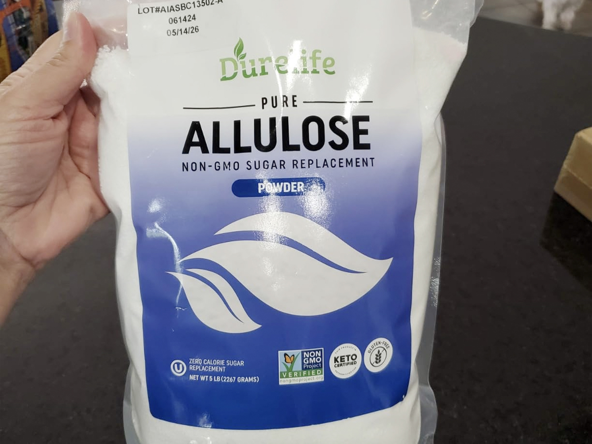 Durelife Allulose Sugar Substitute 5-Pound Bag Only $23.74 on Amazon ...