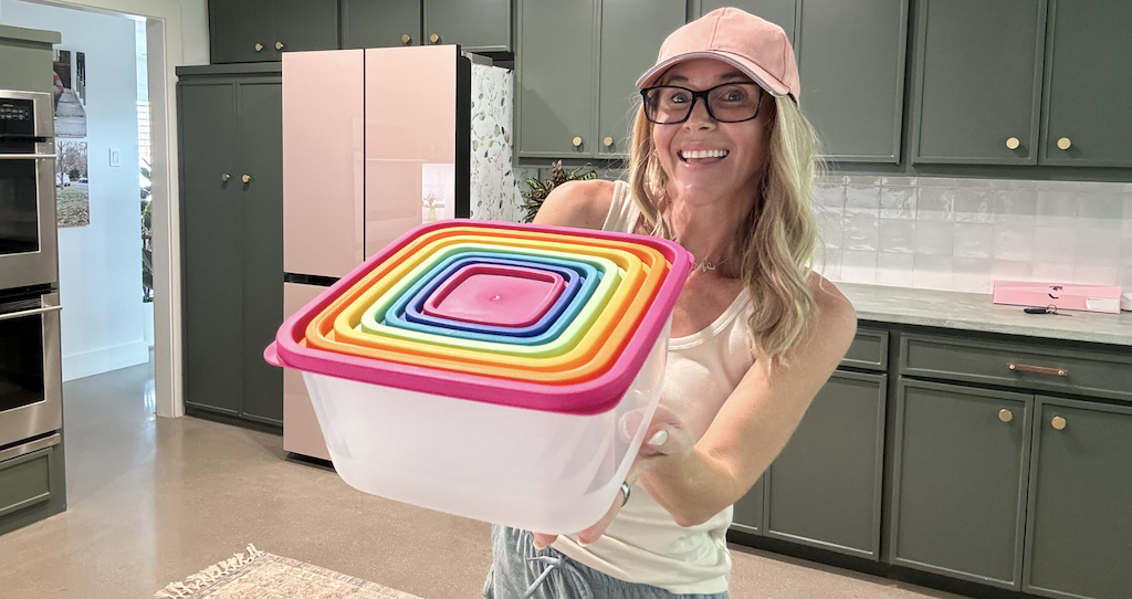 Mainstays 14-Piece Rainbow Food Storage Containers ONLY $5.97 on ...