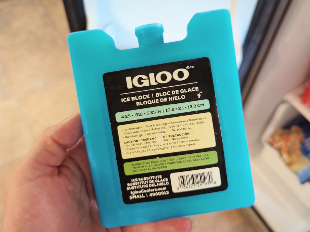 Igloo Reusable Ice Block Only 98¢ on Amazon | Perfect for Lunchboxes ...