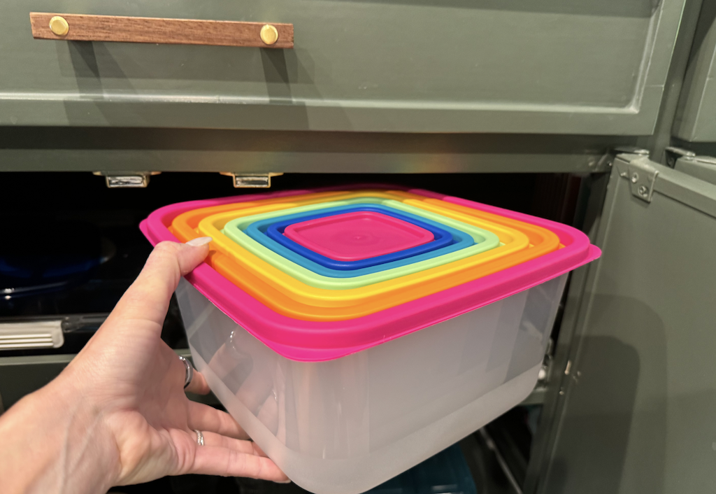 Mainstays 14-Piece Rainbow Food Storage Containers ONLY $5.97 on ...