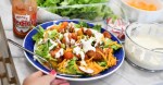 This Copycat Wingers Chicken Sticky Fingers Salad is Amazing!