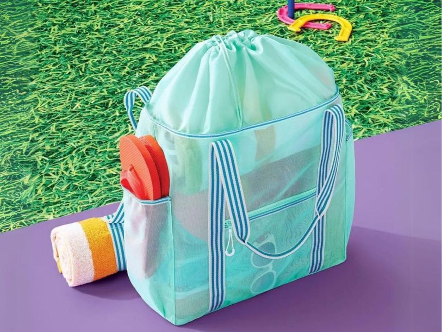 Sun Squad Mesh Backpack Tote Bags Only $12 at Target (Some Have ...