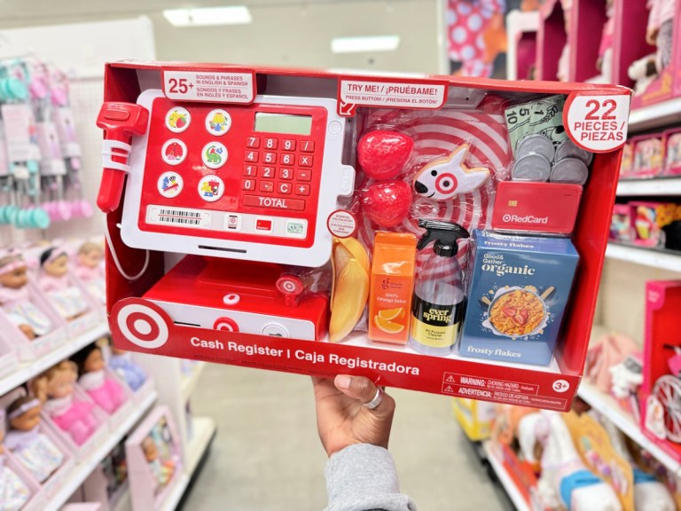 Target Toy Cash Register & Accessories Only $20 - Includes Batteries ...