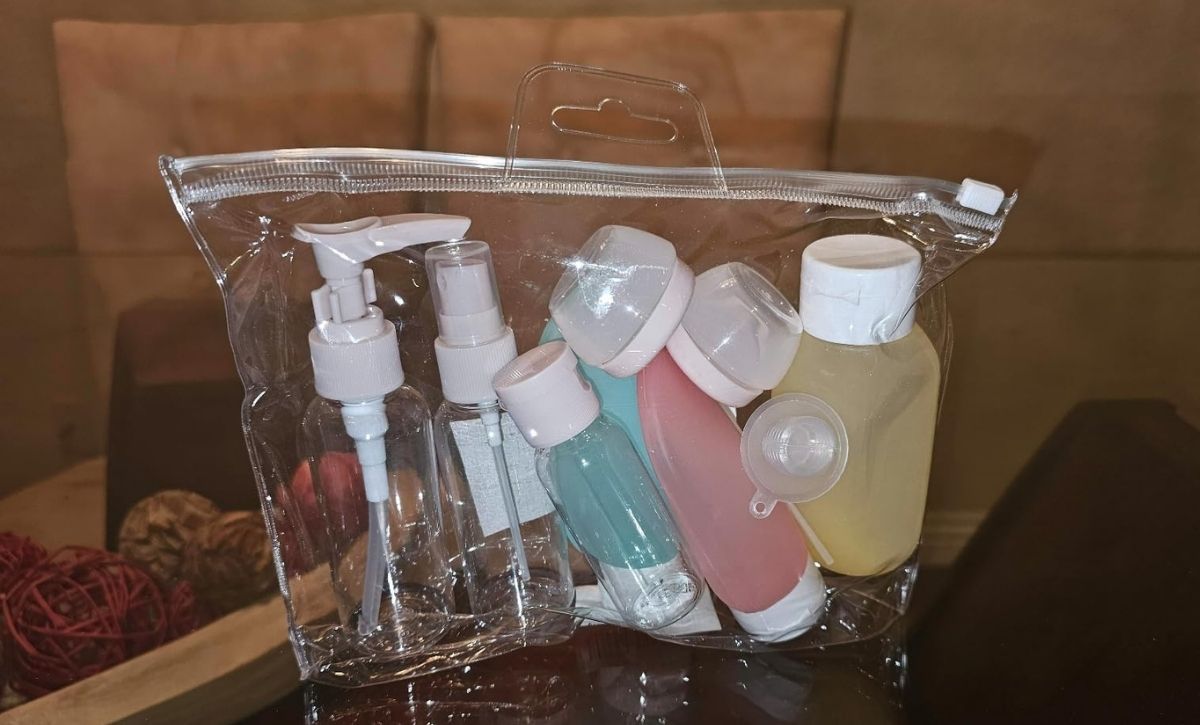 Toiletry Travel Bottles 12-Piece Set Only $5.49 on Amazon | Hip2Save