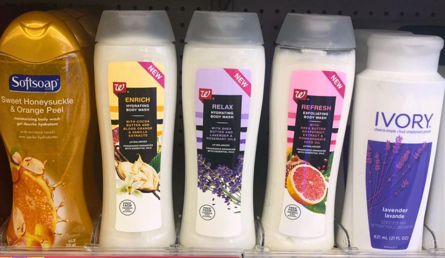 THREE Bottles of Walgreens Body Wash Just 95¢ (Only 32¢ Each!) | Hip2Save