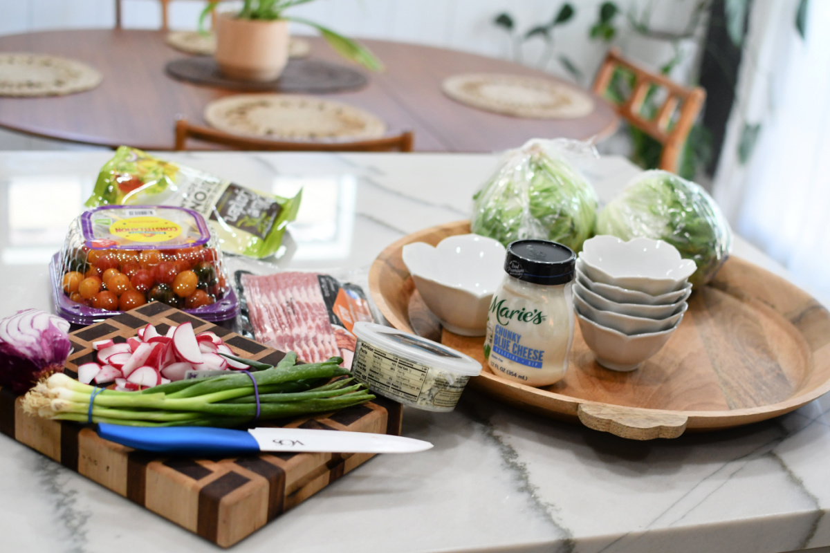 Make a Wedge Salad Board For a Crowd!