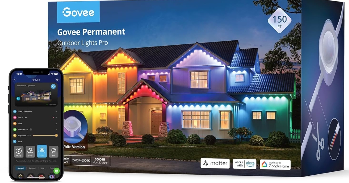 Permanent Outdoor Lights Pro Set $279.99 Shipped w/ Amazon Prime ...